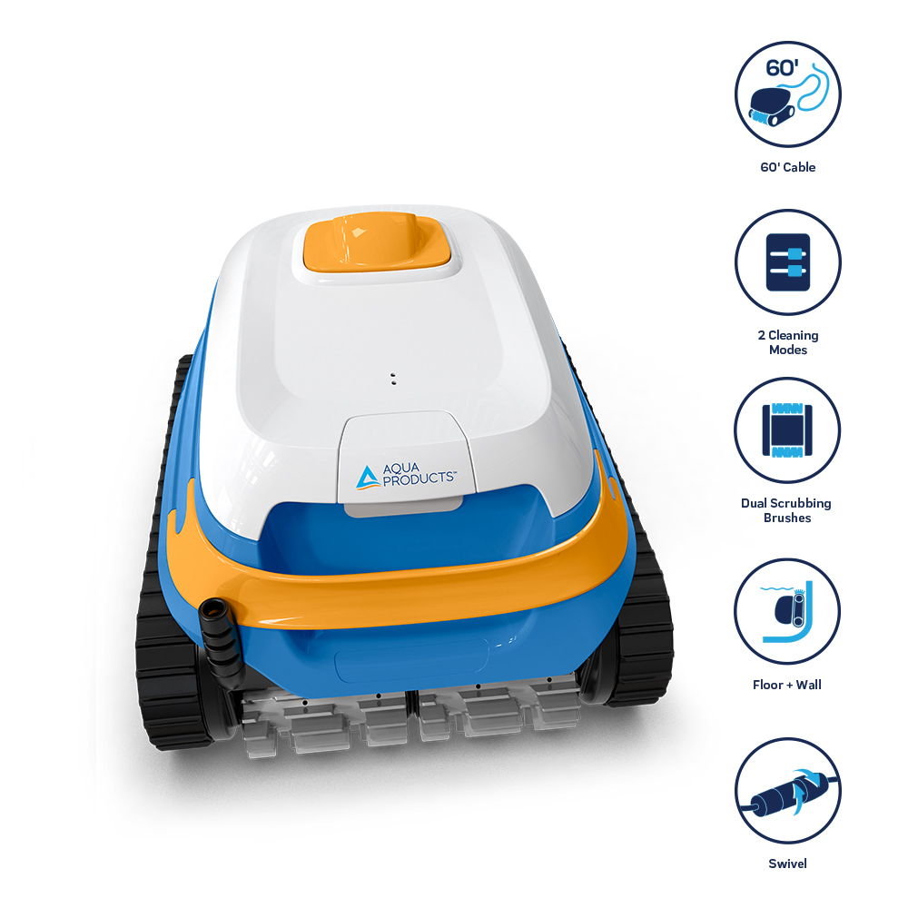 Evo 604 Pool Cleaner | Aqua Products Pool Cleaners